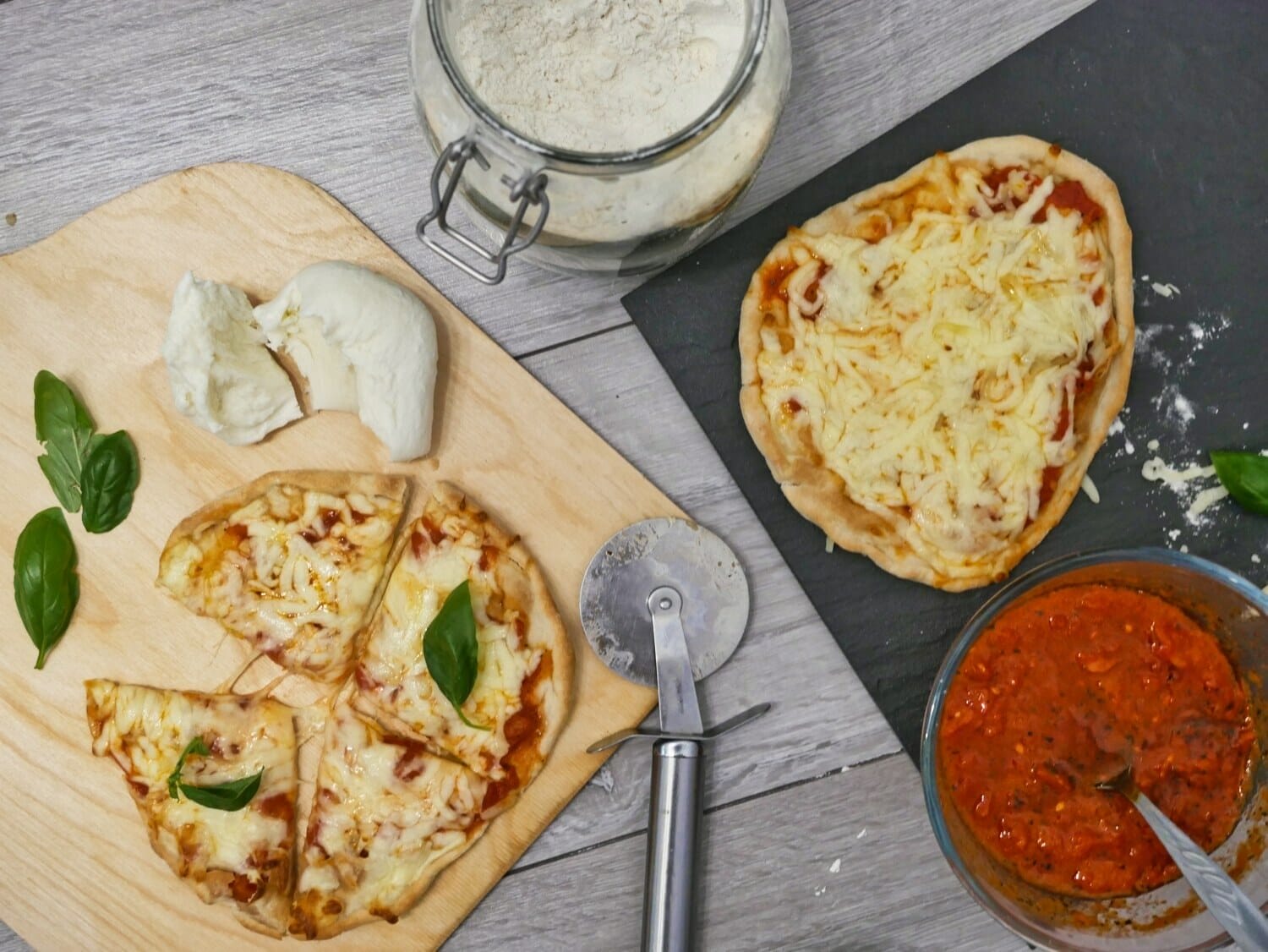 Homemade Individual Pizzas (Step-by-Step Recipe) - No Fuss Kitchen
