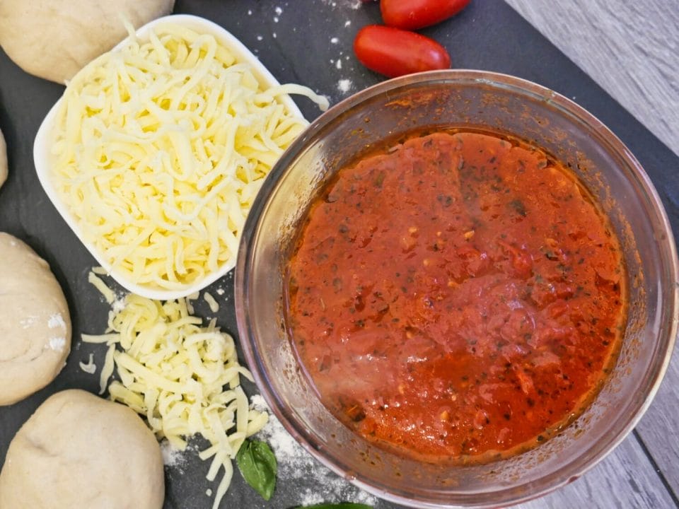 Homemade Individual Pizzas (Step-by-Step Recipe) - No Fuss Kitchen