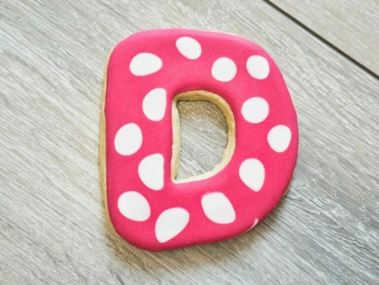Decorated Alphabet Letter Cookies - No Fuss Kitchen