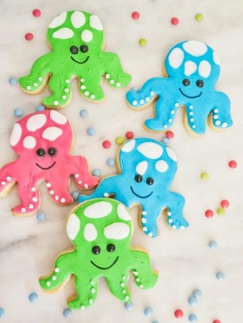Homemade Octopus Cookies: Tutorial + Tips - No Fuss Kitchen